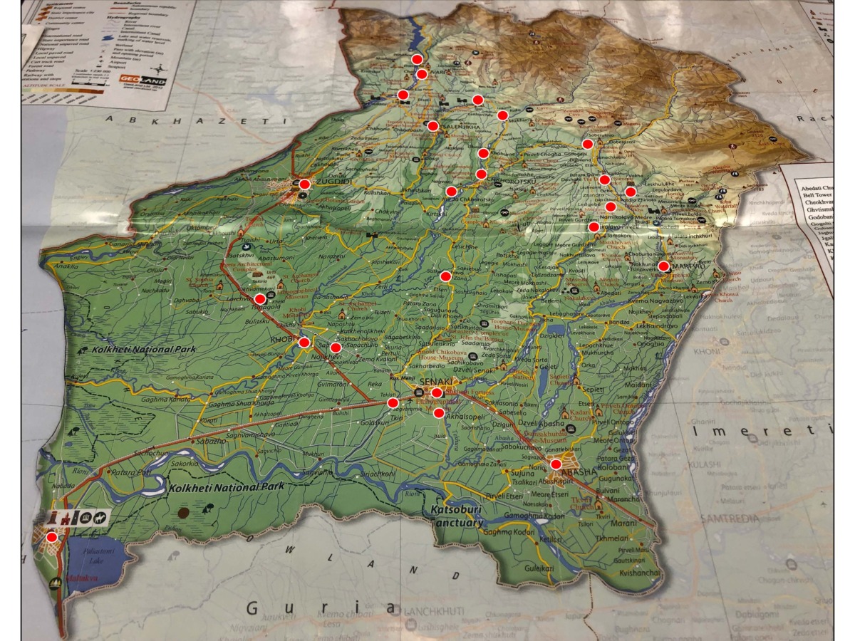 Mingrelia (Samgrelo) – Laboratory of Molecular Anthropology